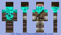 Steve Fighter! Minecraft Skin
