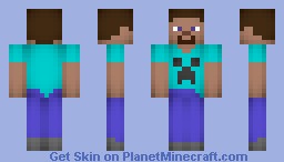Steve; Shade Testing Minecraft Skin