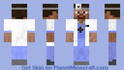 Steve The Medical Doctor Minecraft Skin
