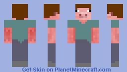 Steve Transformed Minecraft Skin