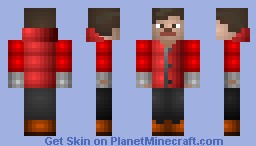 Winter Steve Minecraft Skin