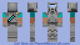 Heavy Armored Steve Minecraft Skin