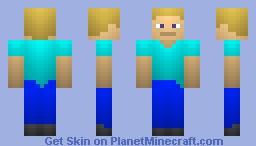 Shading Minecraft: Steve Minecraft Skin