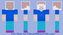 Crazy Steve Minecraft Skin