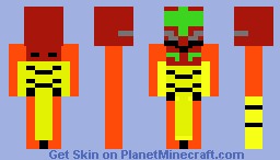 Steve in Power Suit Minecraft Skin