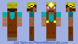 Steve The Miner Minecraft Skin