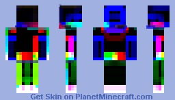 Colorful Stuff Minecraft Skin
