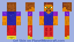 Steve is not Steve Minecraft Skin