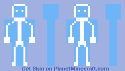 Stick Figure Minecraft Skin