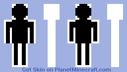 Stick Man Minecraft Skin