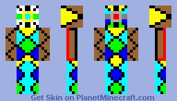 Stickman Minecraft Skin