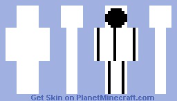 Stickman Minecraft Skin