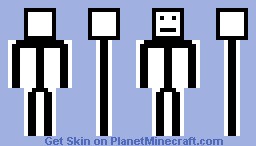 Stickman Minecraft Skin