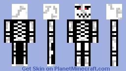 Skeleton " Stix & Bones " Minecraft Skin