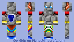 CobbleStone Guy Minecraft Skin