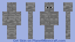 Stone man Minecraft Skin