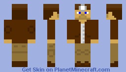 Stranded Explorer Minecraft Skin