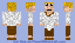 Stranded Survivor Minecraft Skin