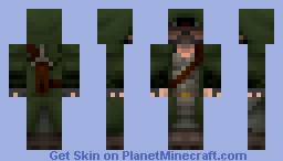 Strider (Aragorn) the Ranger (Hooded) Minecraft Skin