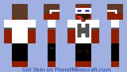 HELLO MY NAME IS HANS Minecraft Skin