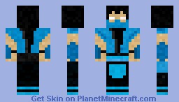Sub-Zero Minecraft Skin