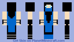 Sub Zero Classic Minecraft Skin