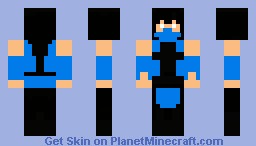 Sub Zero Minecraft Skin