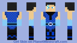 Sub-Zero Minecraft Skin
