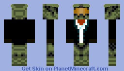 Chief in a Suit Minecraft Skin