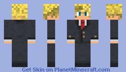 Suit Roxas Minecraft Skin
