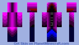 Purple Magic Mage Minecraft Skin