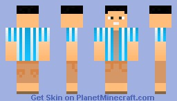Summer Guy Minecraft Skin