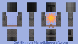 Sun Tabard Warrior Minecraft Skin