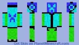 Super Creeper Minecraft Skin
