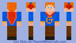 Super Ginge Minecraft Skin