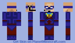 Super Hero Steve Minecraft Skin