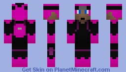 Super Loser Anime Girl Minecraft Skin