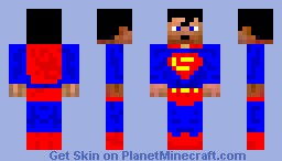 SuperMan Minecraft Skin