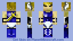 Super Saiyan General Minecraft Skin