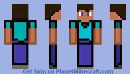 Cool Steve Minecraft Skin