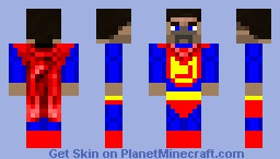 Superman Minecraft Skin