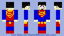Superman Minecraft Skin