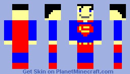 Superman Minecraft Skin