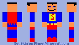 Superman Minecraft Skin