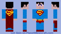 SuperMan Minecraft Skin