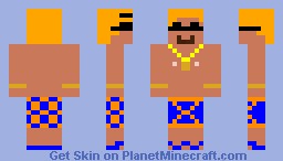 Surfer Man Minecraft Skin