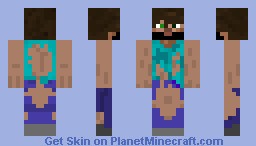 Survival Island Steve Minecraft Skin