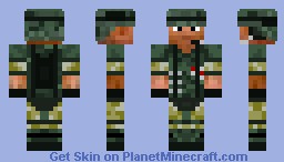 Survivor (Predator) Minecraft Skin