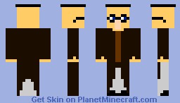 Suspicious man with a hat Minecraft Skin