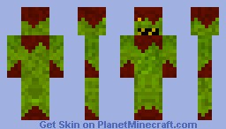 Swamp Creature V2 Minecraft Skin